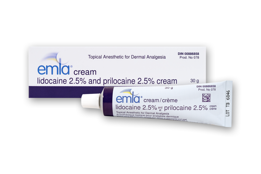 Emla Cream 1 x 5g Tube with 2 Tegaderm Dressings — MedNeedles.ca