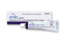 Emla Cream 1 x 30g Tube without Tegaderm Dressings — MedNeedles.ca
